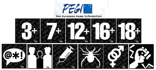 European Parliament Endorses Pegi Age Rating System Megagames